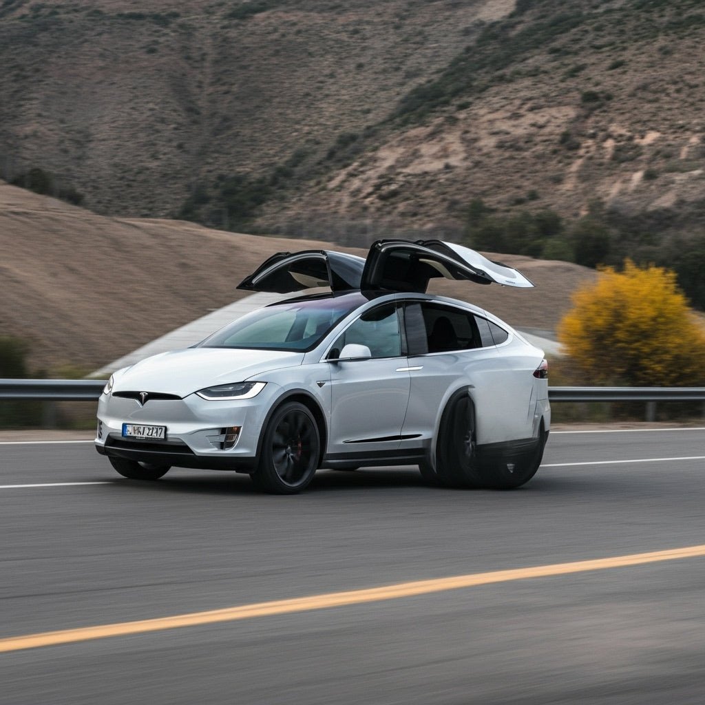 Tesla Model X Tasarım İyileştirmeleri Sayesinde 400 Pound Hafifledi